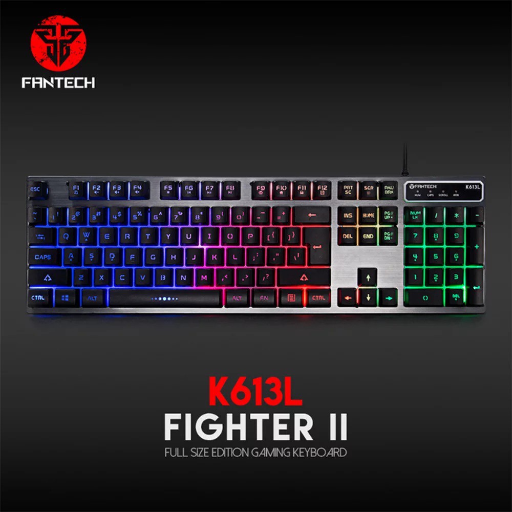 Jual Keyboard Gaming Fantech K613 L FIGHTER TKL II | Shopee Indonesia