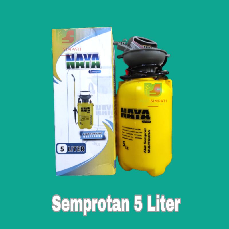 Jual Sprayer 5 liter tangki semprot / semprotan tanaman multiguna NAYA ...
