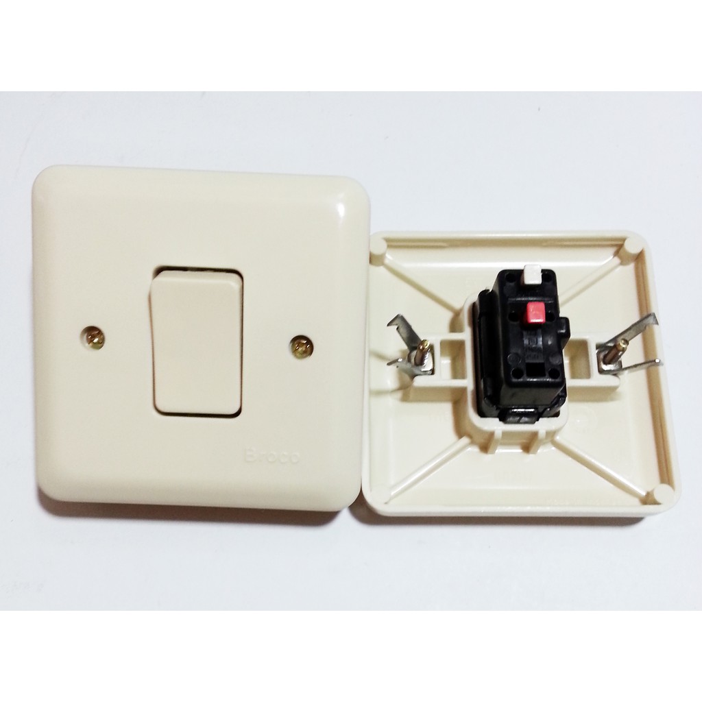 Jual Saklar Broco, Saklar Tanam, Saklar Tembok, Saklar Dinding | Shopee ...