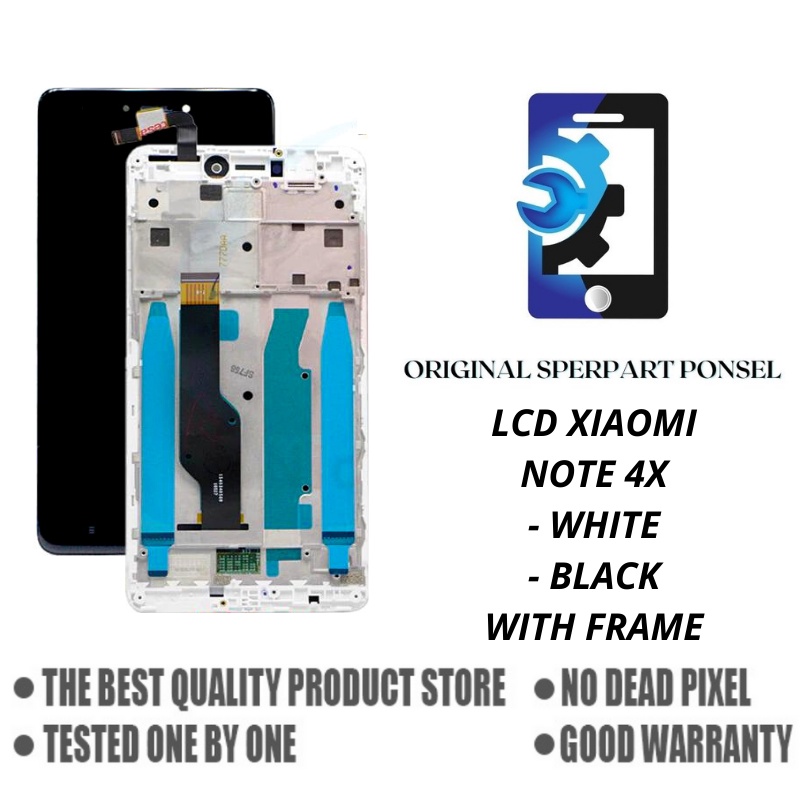 Jual LCD+FRAME XIAOMI REDMI NOTE 4 - NOTE 4X SNAPDRAGON FULLSET KUALITAS ORIGINAL | Shopee Indonesia