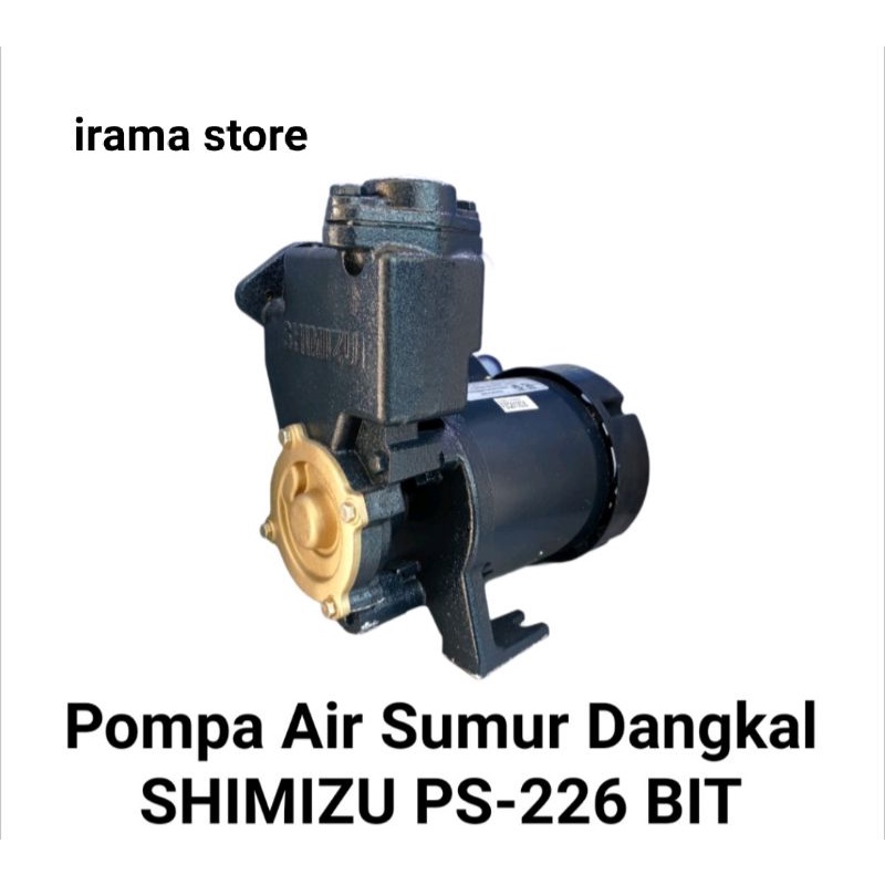 Jual Pompa air shimizu PS 226 BIT Pompa air shimizu 200wat manual ...