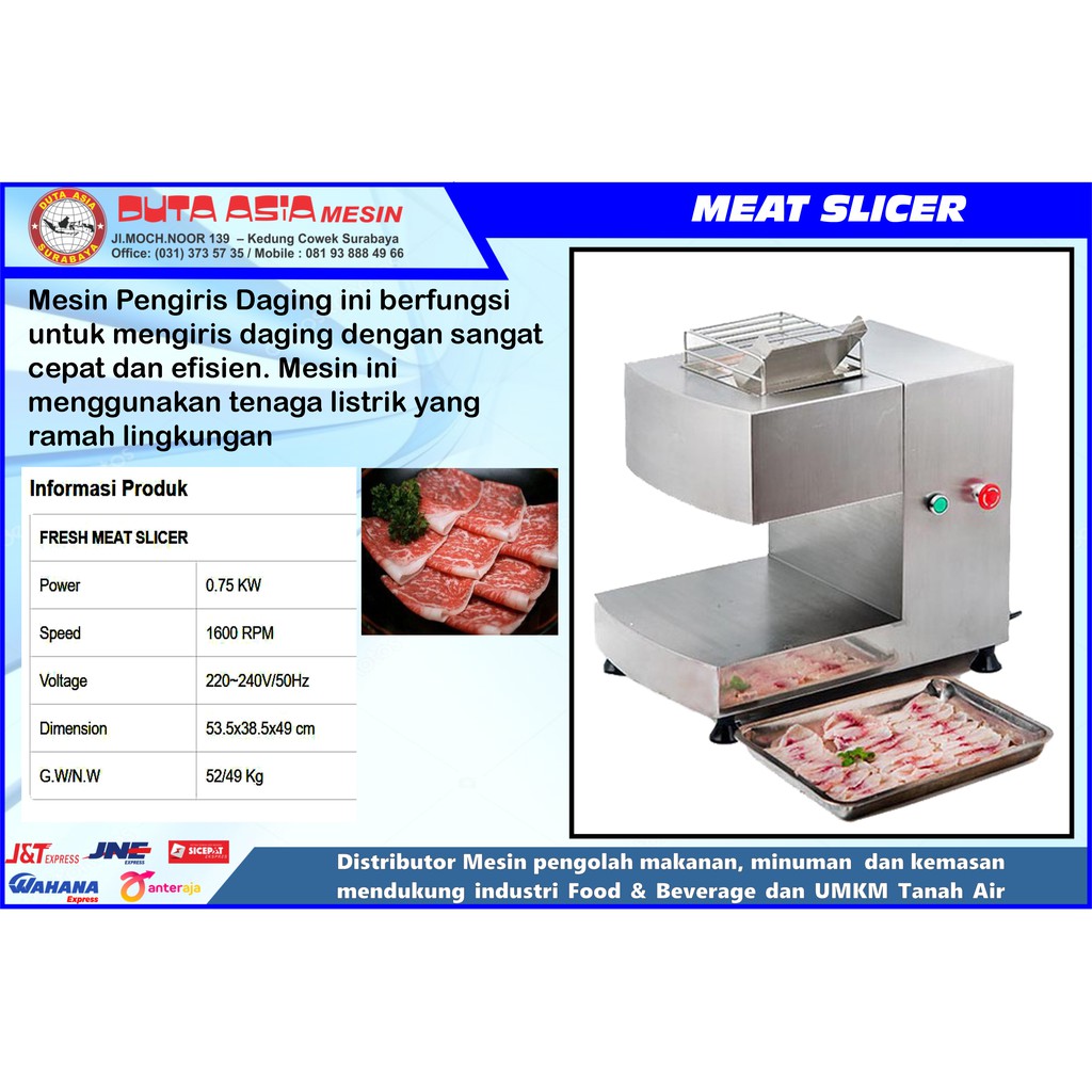 Jual FRESH MEAT CUTTER / MESIN PEMOTONG DAGING (PENGIRIS) | Shopee ...