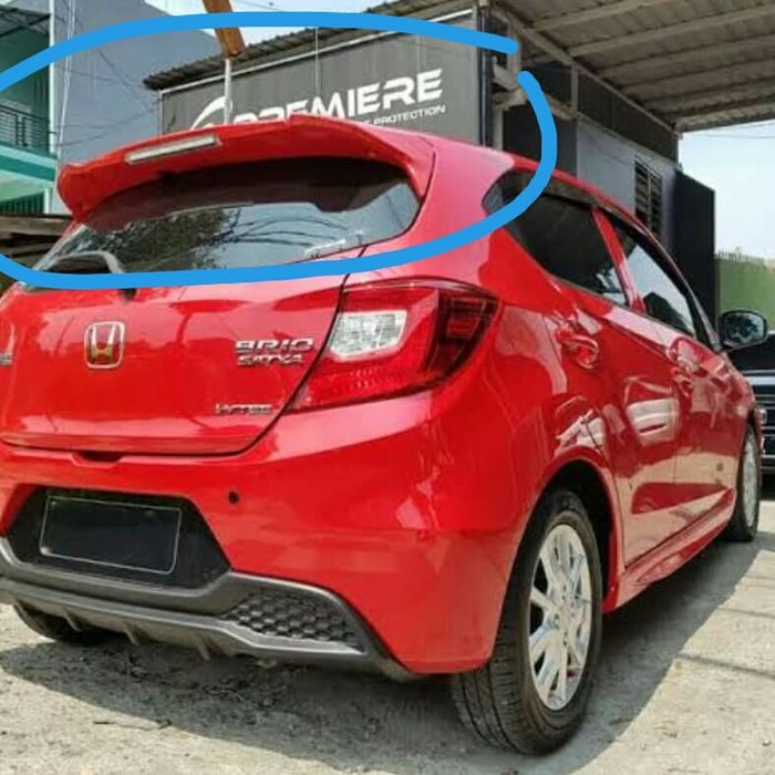 Jual Spoiler Brio Rs 2 Warna +Lampu | Shopee Indonesia