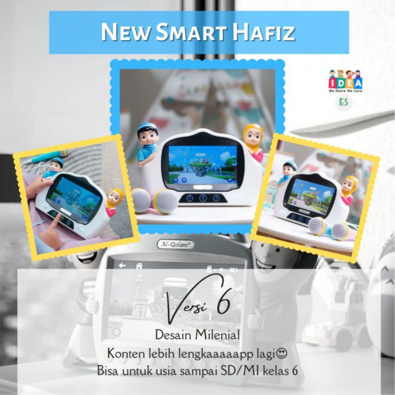 Jual Mainan Anak New Smart Hafiz Versi 6 Terbaru Garansi Resmi Al Qolam ...