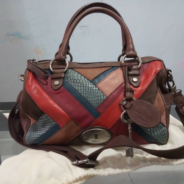 Jual Fossil maddox patchwork rare item | Shopee Indonesia