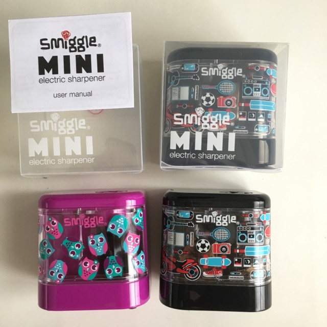 Jual Smiggle Mini Electric Sharpener /Rautan Pensil | Shopee Indonesia
