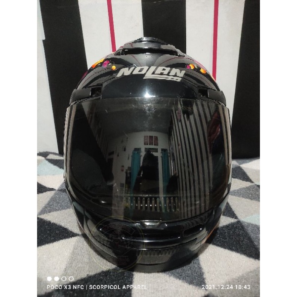 Jual Helm Full Face Vintage Nolan N37 TroyLee Design not arai shoei agv ...