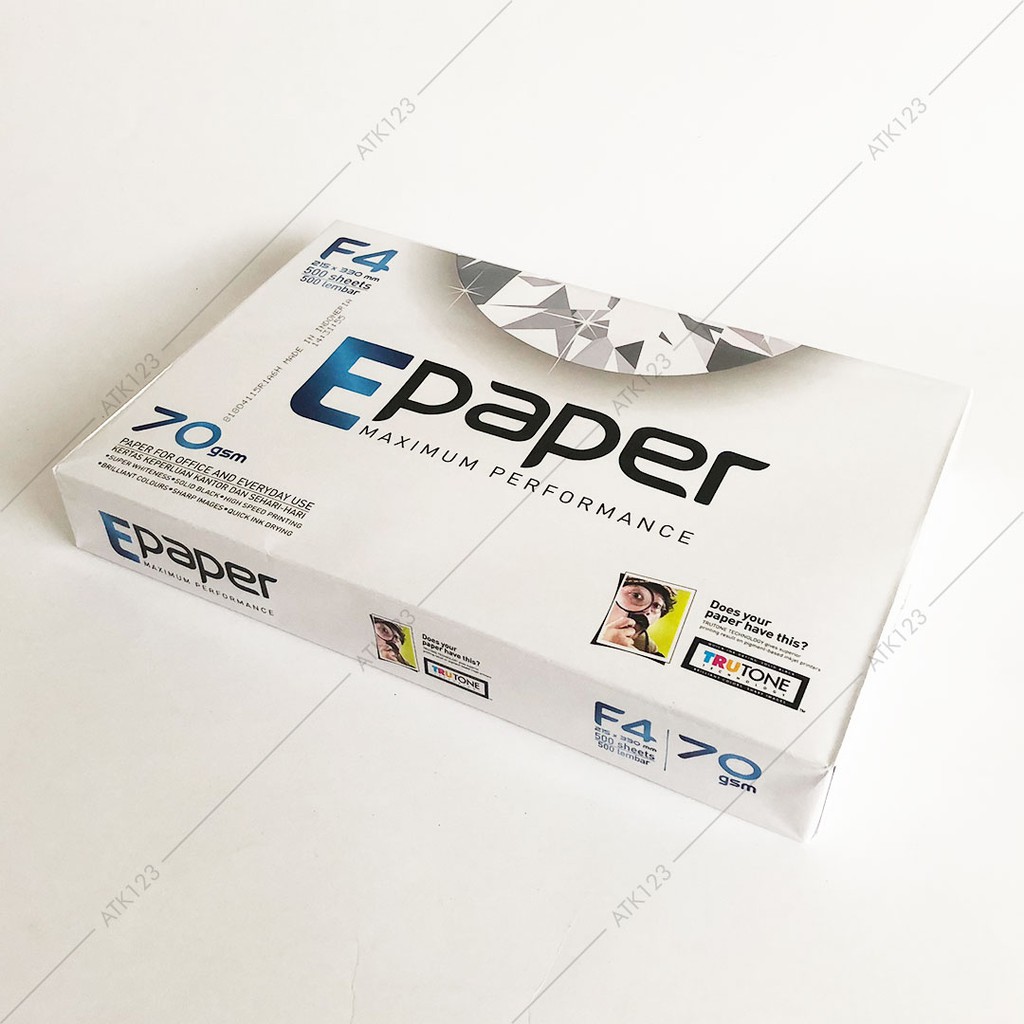 Jual Kertas HVS F4 70 gsm - EPaper | Shopee Indonesia
