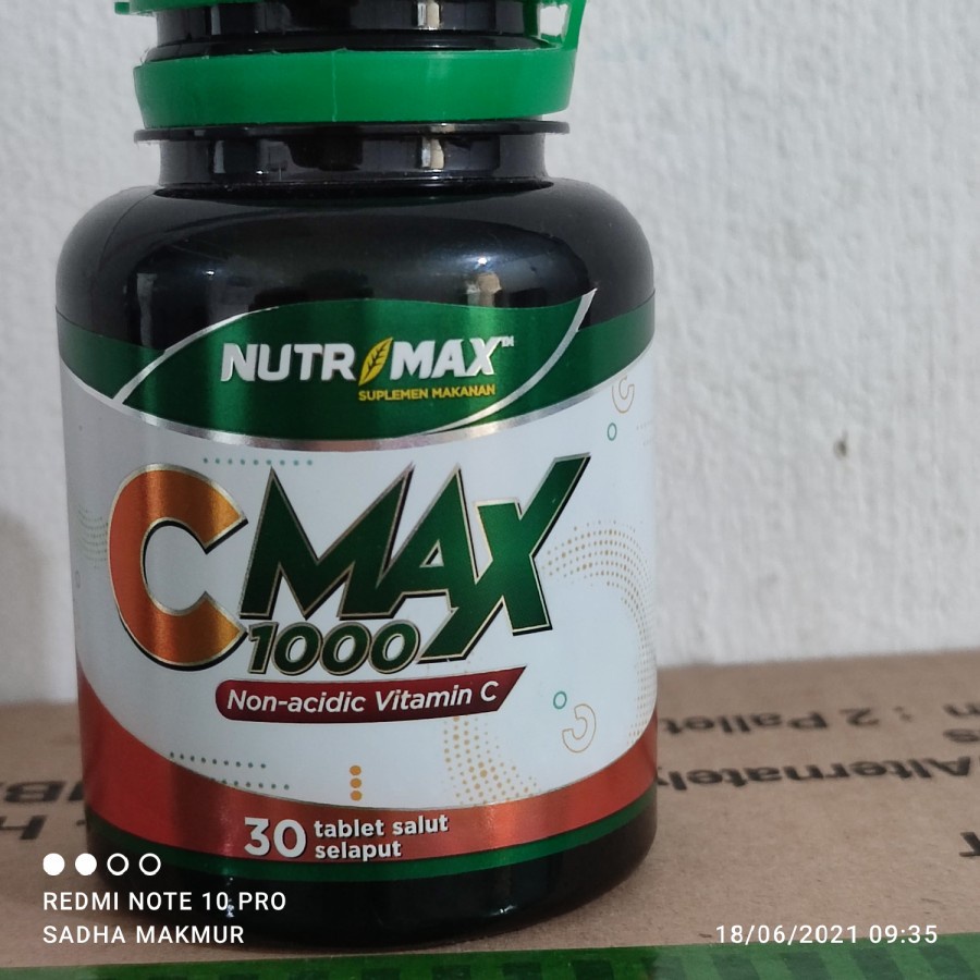 Jual Vitamin CMax 1000 Nutrimax 30tablet | Shopee Indonesia