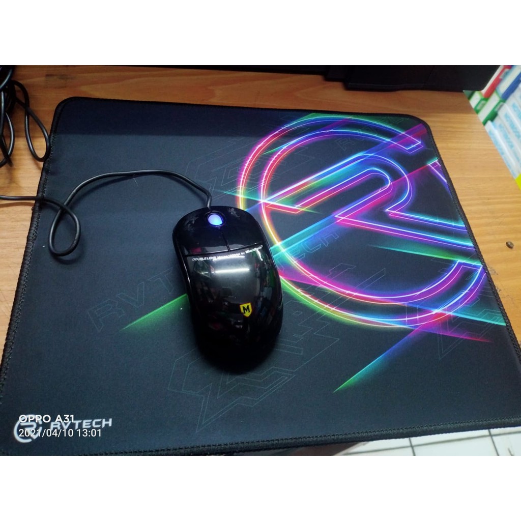 Jual MOUSE PAD GAMING RV-TECH MEDIUM FLACON JAHIT PINGGIR 295X250X2MM ...