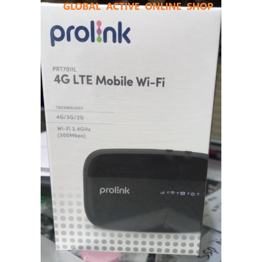 Jual Prolink PRT7011L Modem WiFi 4G LTE Hotspot 300Mbps Smart Mifi Wi ...