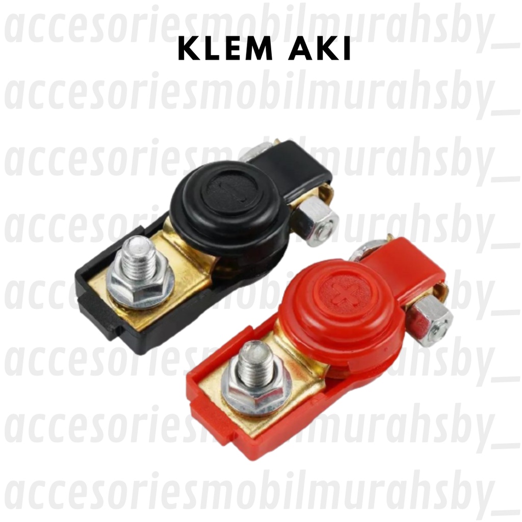 Jual Kepala aki Klem accu mobil Terminal set kuningan besar N70 ...