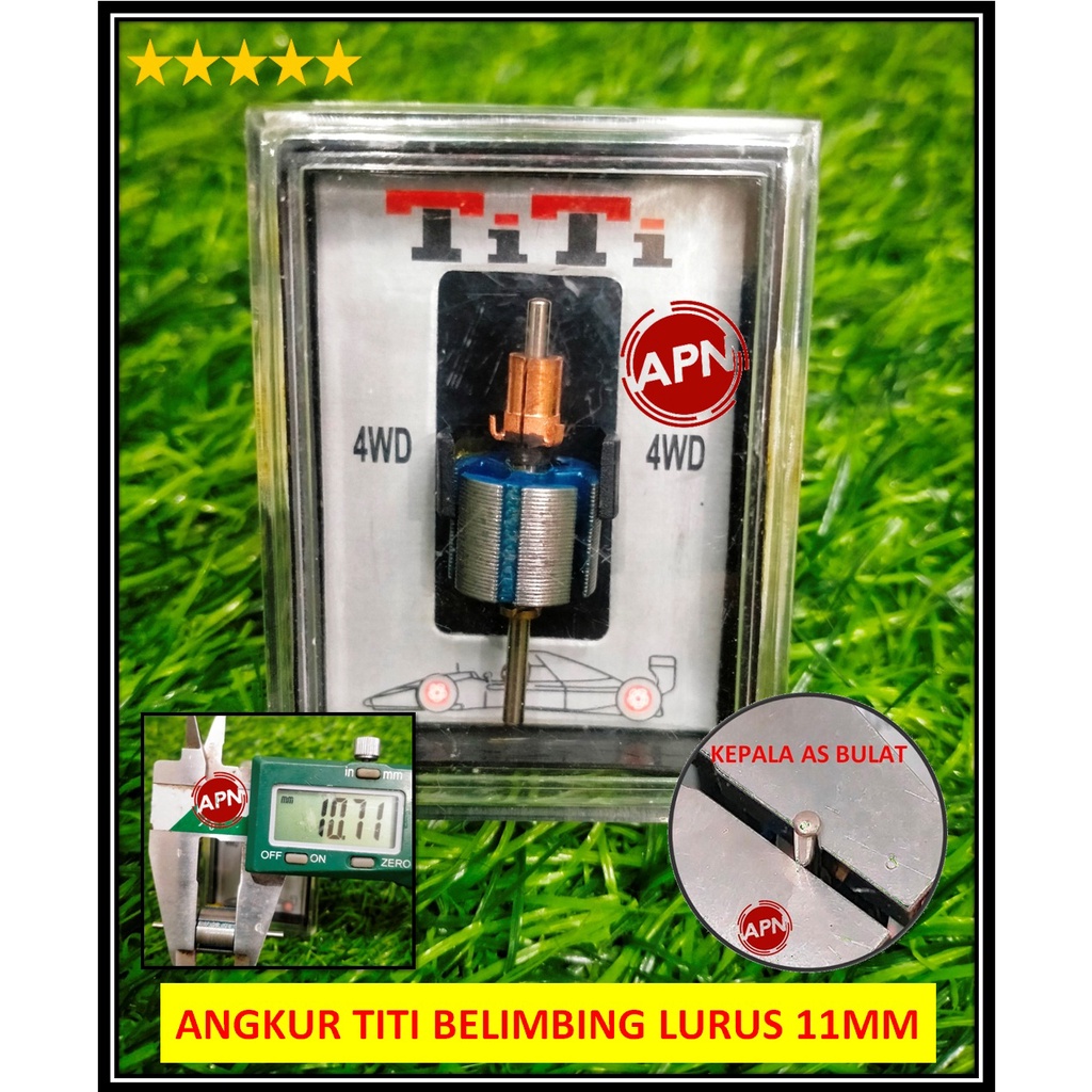 Jual ANGKUR TITI BELIMBING LURUS BIRU 11MM / ANGKUR TAMIYA | Shopee ...