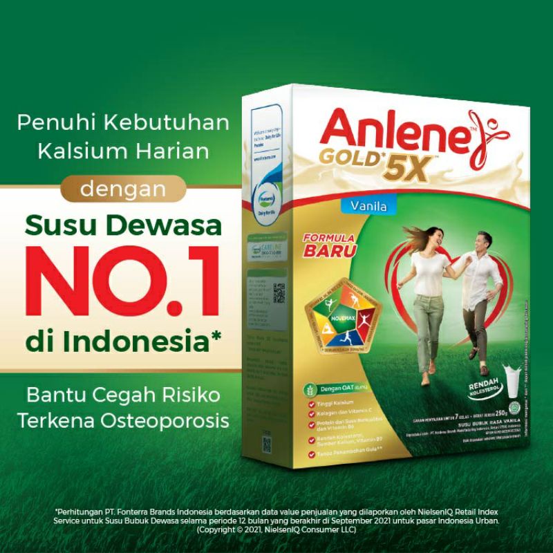 Jual Anlene gold plus vanila 250 gram | Shopee Indonesia