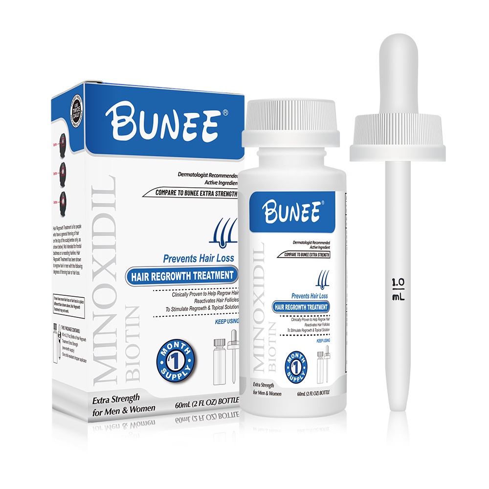 Jual Minoxidil Biotin Bunee Minoxidil 5% dengan Extract Herbal Biotin ...