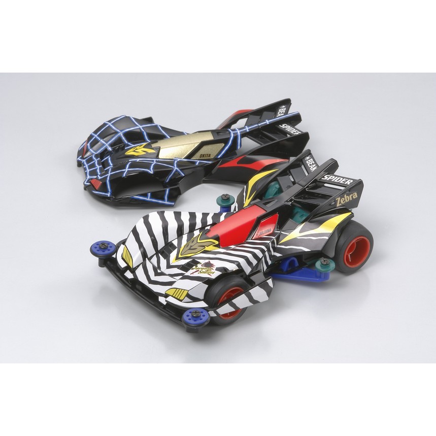 Jual Tamiya Mini 4WD Beak Spider Zebra Special Kit Beak Spider Original ...