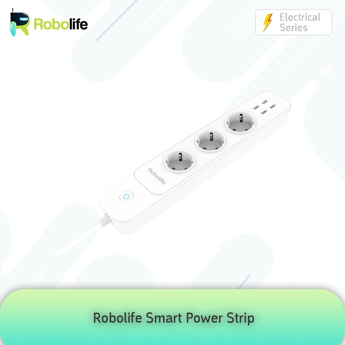Jual Robolife Smart Extension P3TYU4 + Monitor Listrik (3 Colokan ...