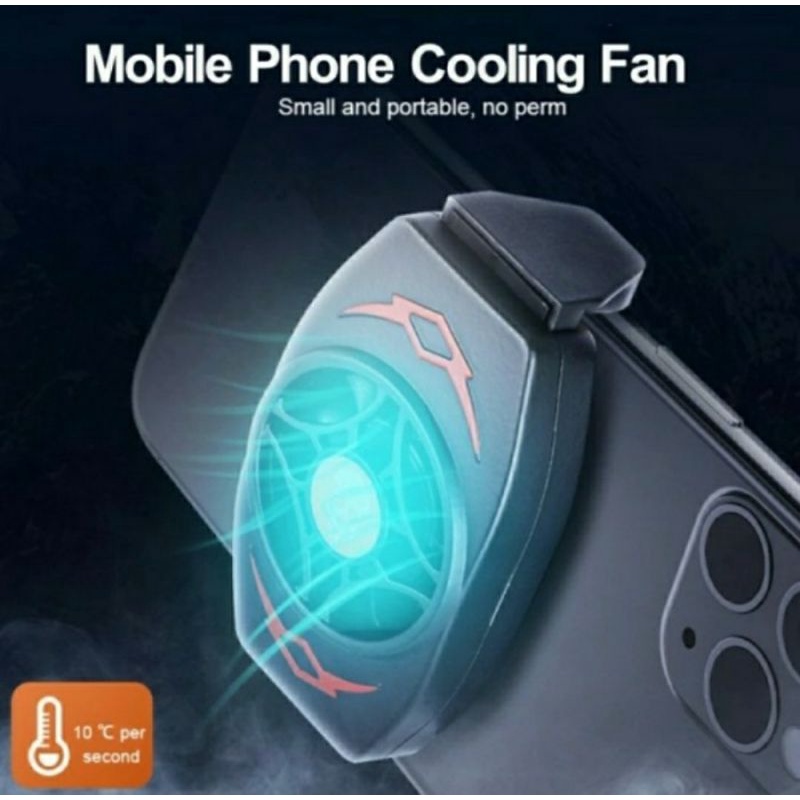 Jual Mobile Phone Cooling Fan Radiator Kipas Pendingin HP Gaming Cooler ...