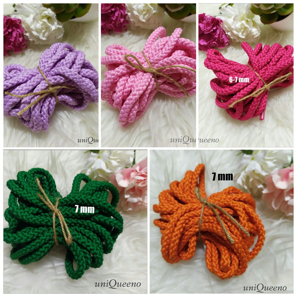 Jual Tali Kepang Tali Serut Warna Warni | Shopee Indonesia