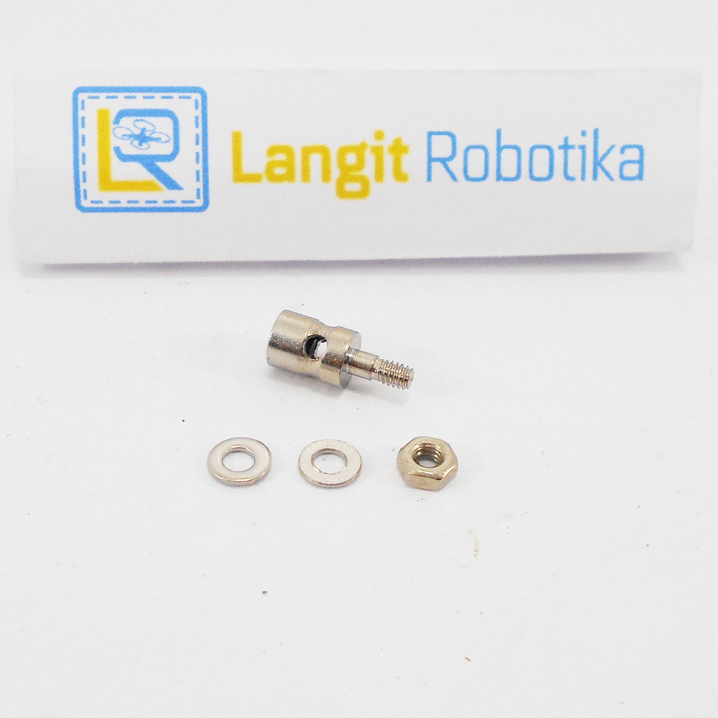 Jual 1 pcs Pengunci Servo Pushrod Stoper Push rod linkage Stopper 2.1 ...
