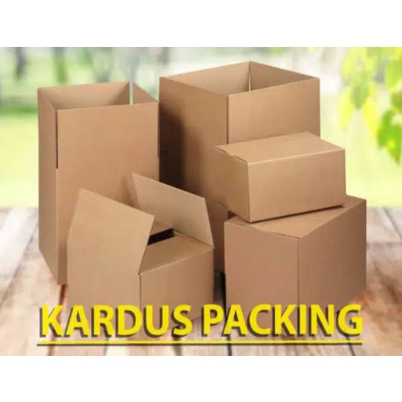Jual custom kardus packing berbagai ukuran | Shopee Indonesia