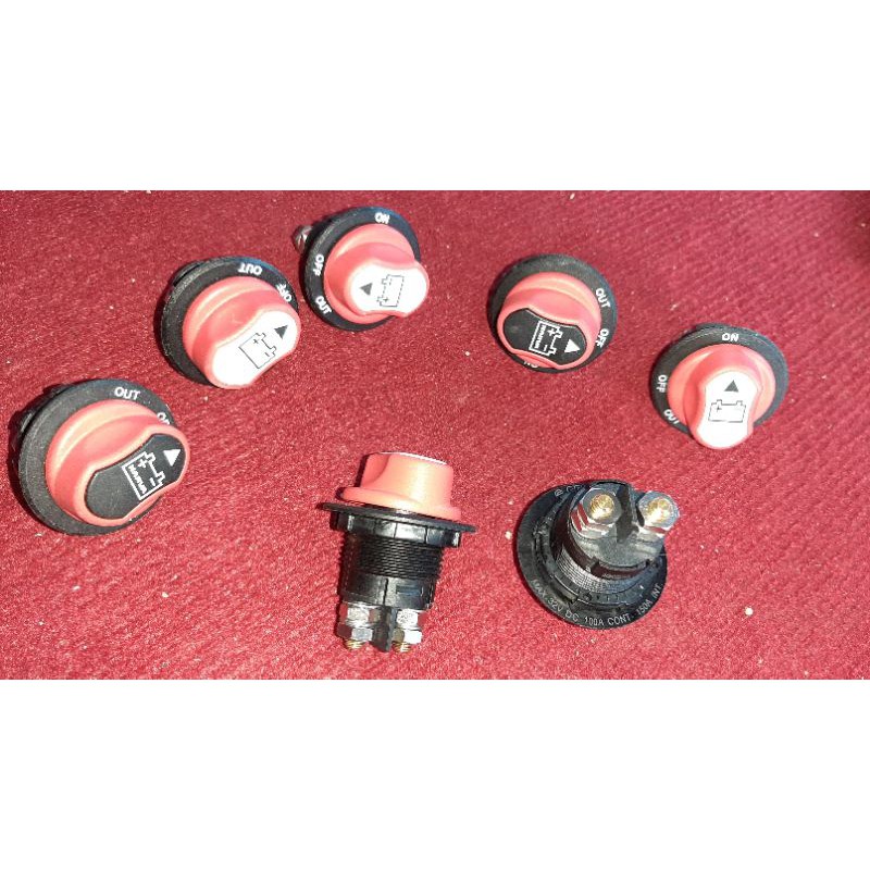 Jual Saklar DC 12 volt 100 A stop starter | Shopee Indonesia