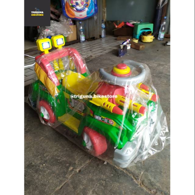 Jual Mobil Ride On Jeep Tank Royal | Shopee Indonesia
