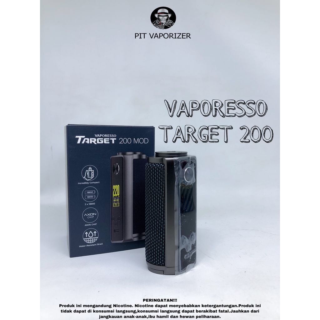 Jual Vaporesso Target 200 Mod authentic | Shopee Indonesia