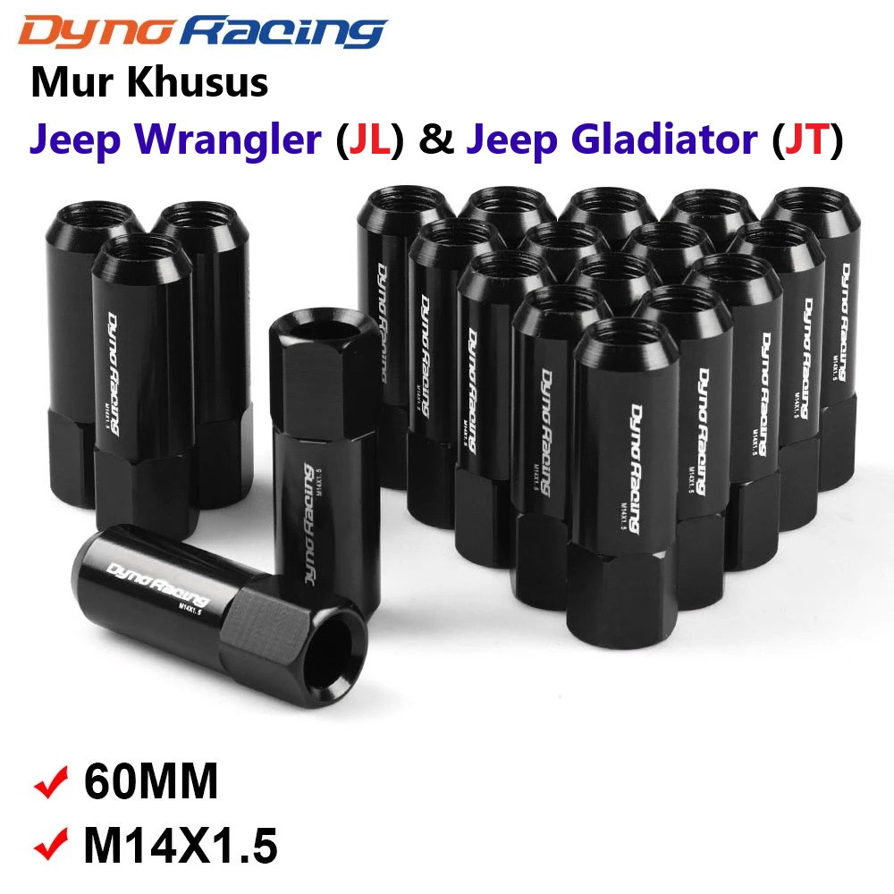 Jual 1pcs Mur Roda Racing Alloy Dynoracing M14 X 1.5 untuk Mobil Jeep ...
