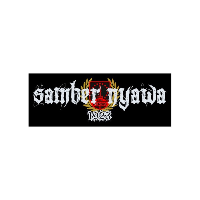 Jual STICKER STIKER PERSIS SOLO SURAKARTA SURAKARTANS SAMBER NYAWA 1923 ...