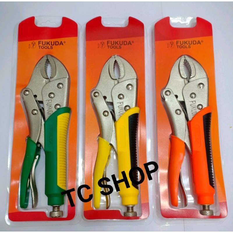 Jual TANG BUAYA VISE GRIP/TANG JEPIT LOCKING PLIERS GAGANG KARET ...