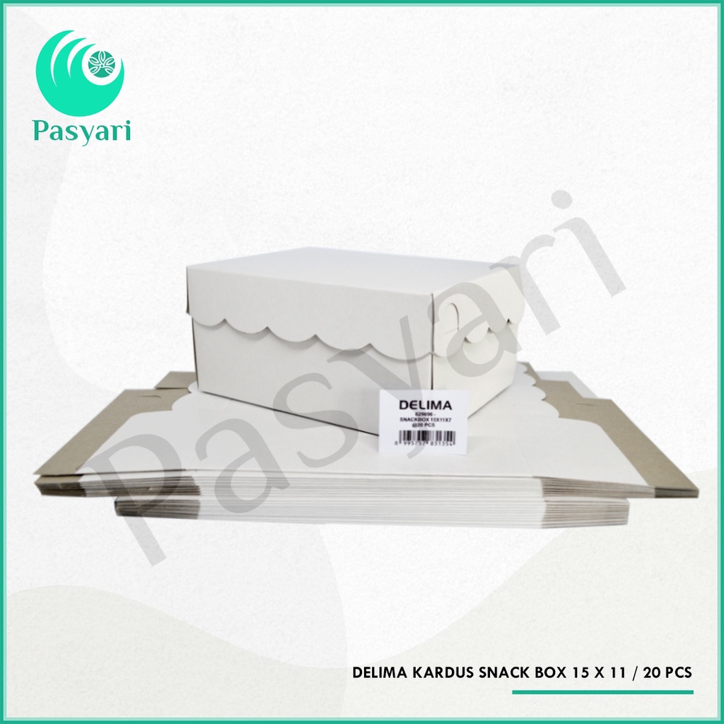Jual Delima kardus snack box 15 x 11 / Per 10 Lembar | Shopee Indonesia