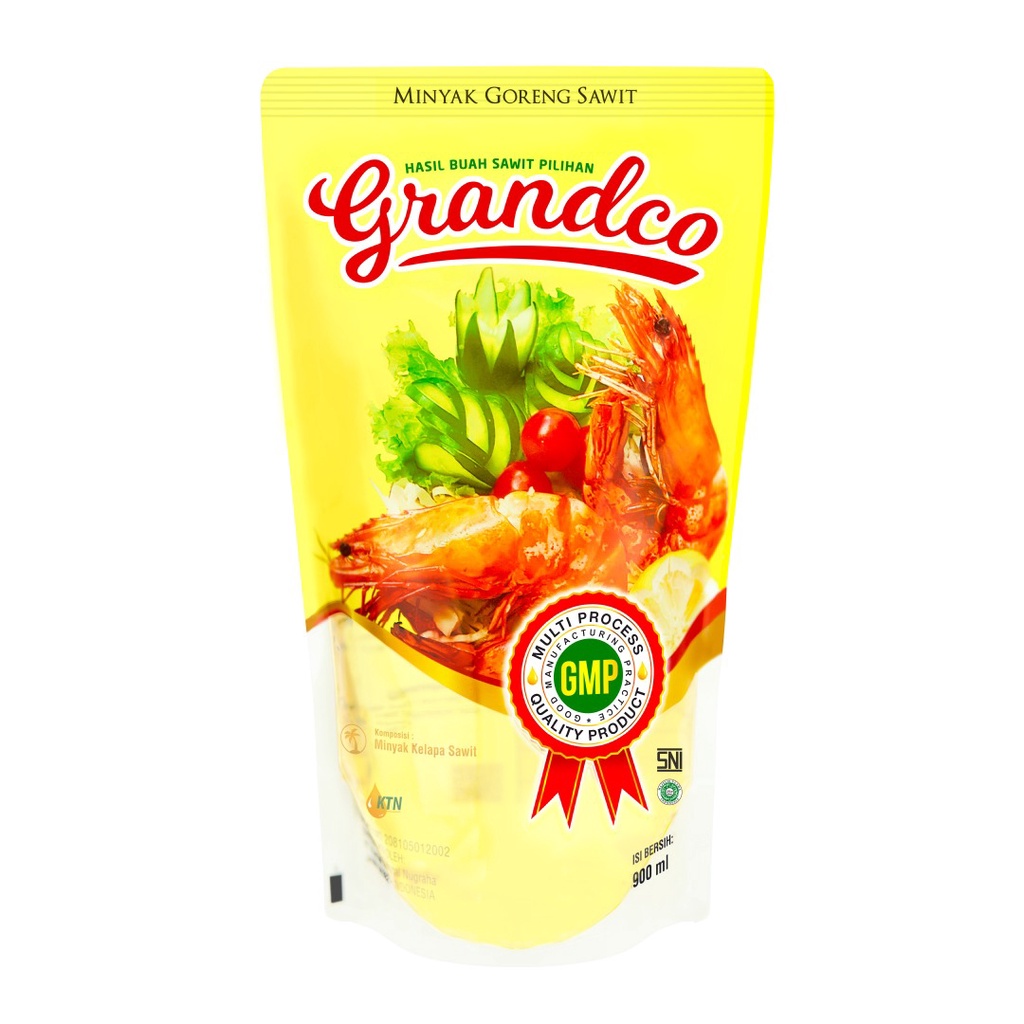 Jual Minyak Goreng Grandco Vipco 900ml | Shopee Indonesia