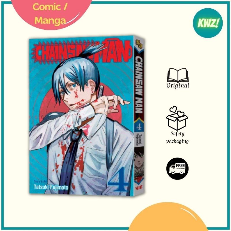 Jual Manga - Chainsaw Man, Vol.4 - Tatsuki Fujimoto | Shopee Indonesia