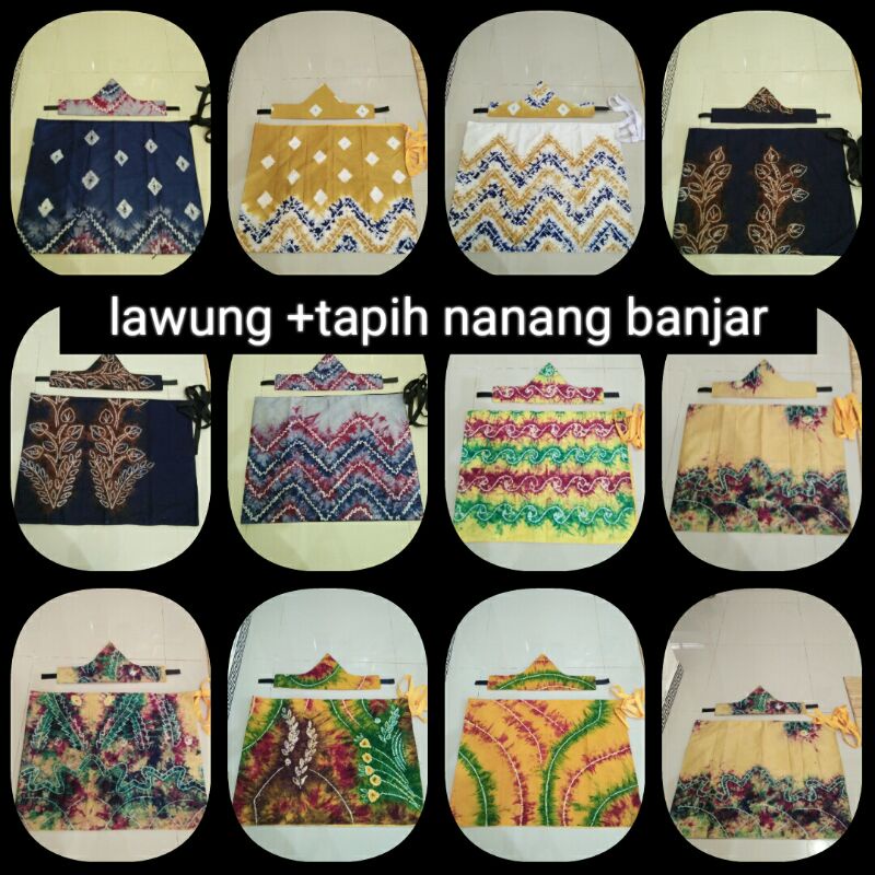 Jual tapih dan laung sasirangan nanang banjar untuk pria dewasa(full ...