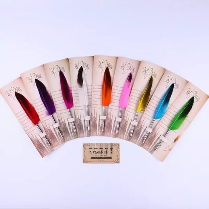 Jual pulpen bulu fountain pen pena klasik retro vintage batang polos ...