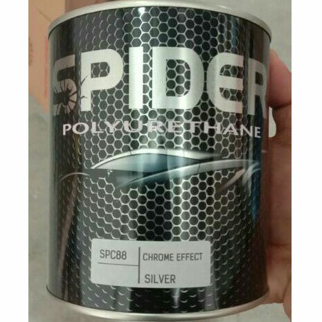 Jual Cat Chrome Effect Silver 1 Kg | Shopee Indonesia