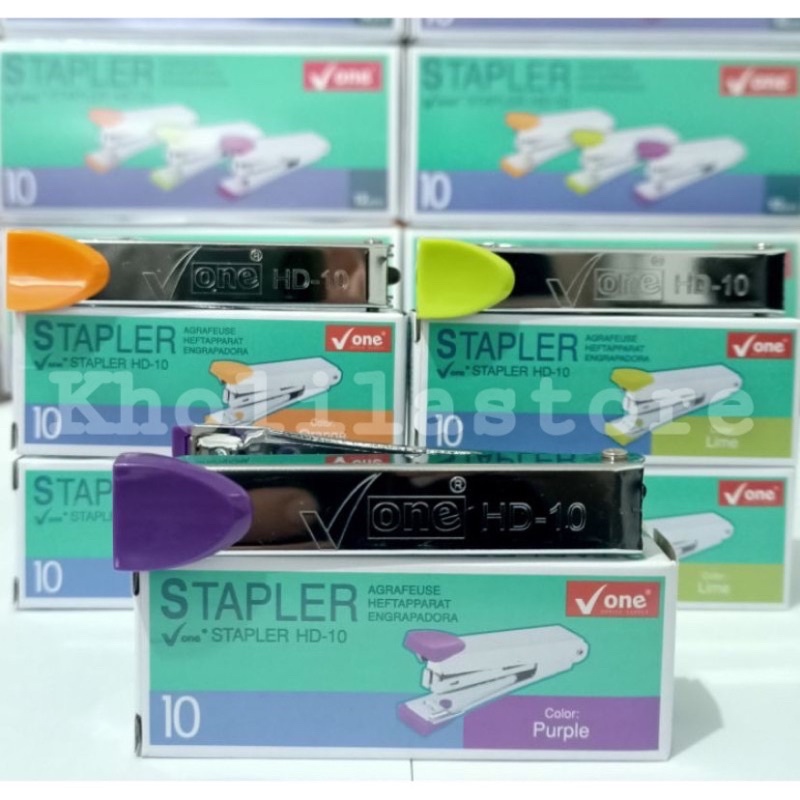 Jual Stapler Alat Staples V One HD-10 | Shopee Indonesia