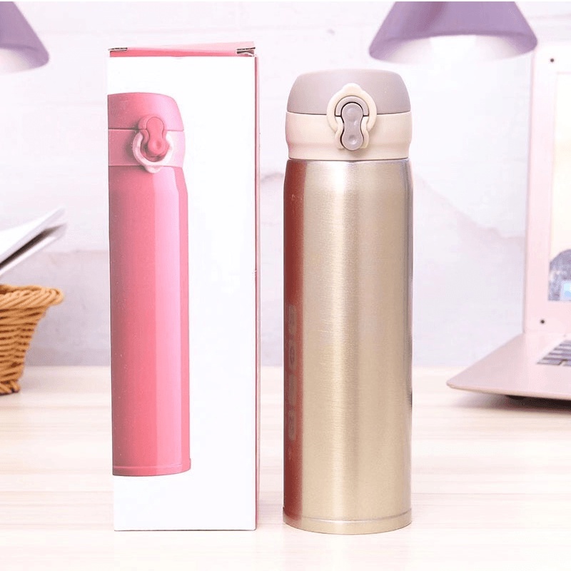 Jual Thermos Tumbler Polos Niagara 500 Ml Warna Gold / Thermos Botol Minum Vacuum Tumbler ...