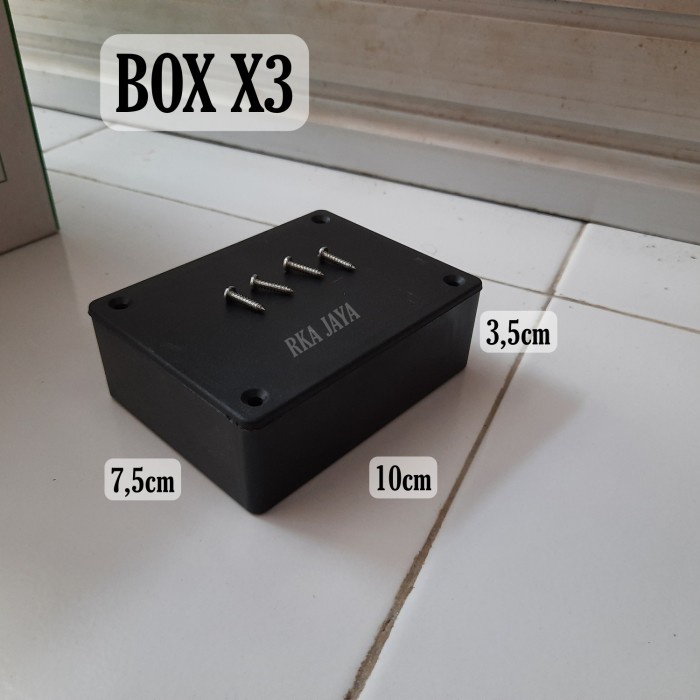 Jual Box X3 Plastik Hitam | Shopee Indonesia
