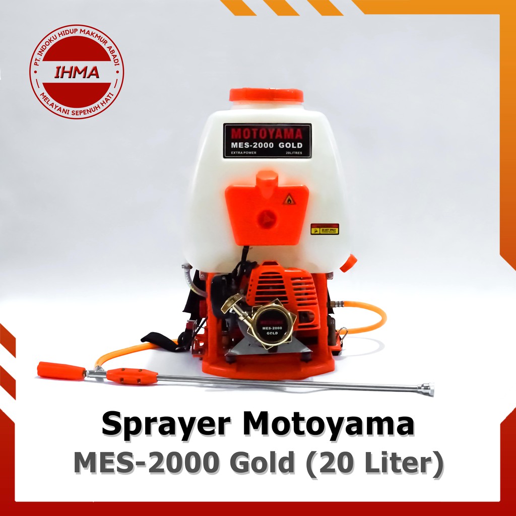 Jual Sprayer Motoyama MES-2000 Gold [20 Liter] – Mesin Semprot Hama 2 Tak | Shopee Indonesia