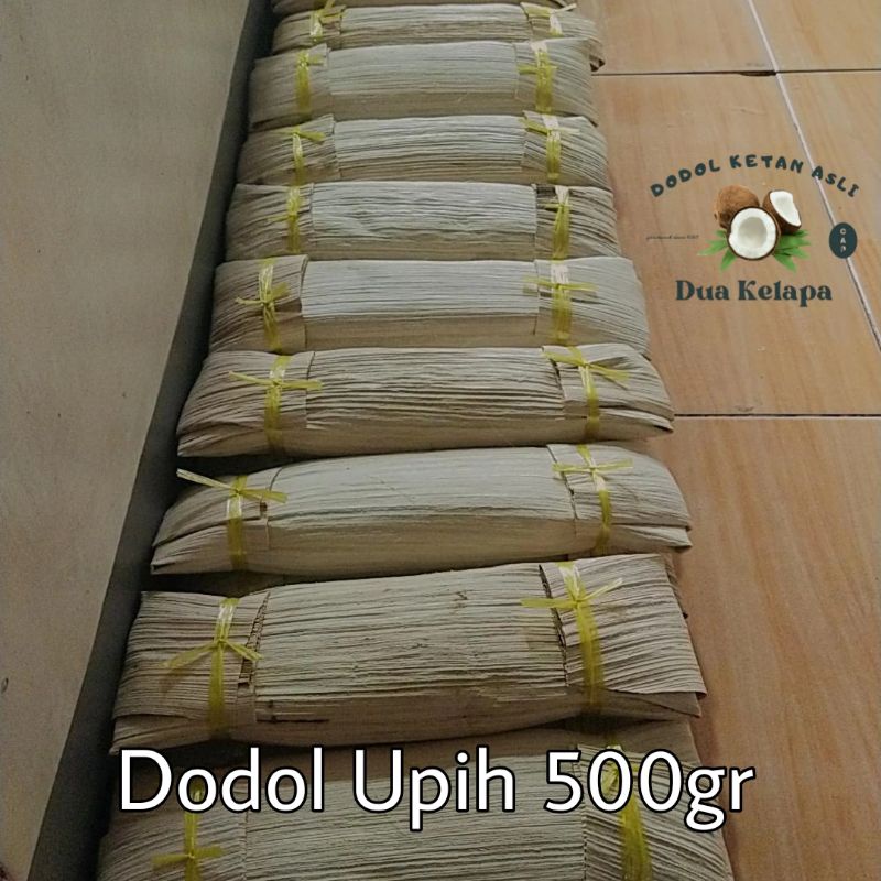 Jual Dodol Betawi Upih Khas Tangerang Fresh Legit Halal 1 Kg | Shopee ...