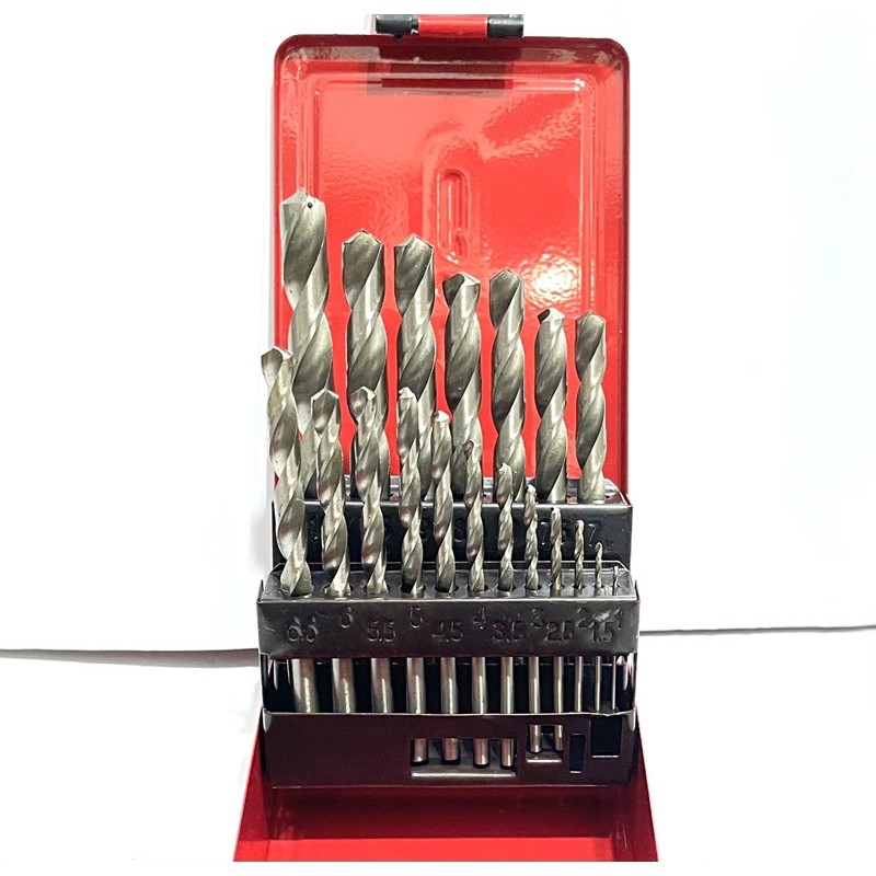 Jual Mata Bor Set 19 pcs Mata Bor Besi Set 19 pcs Drill Bir Set Mata ...