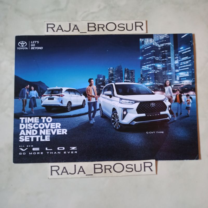 Jual Poster brosur katalog leaflet Toyota All New Veloz 2021 | Shopee ...