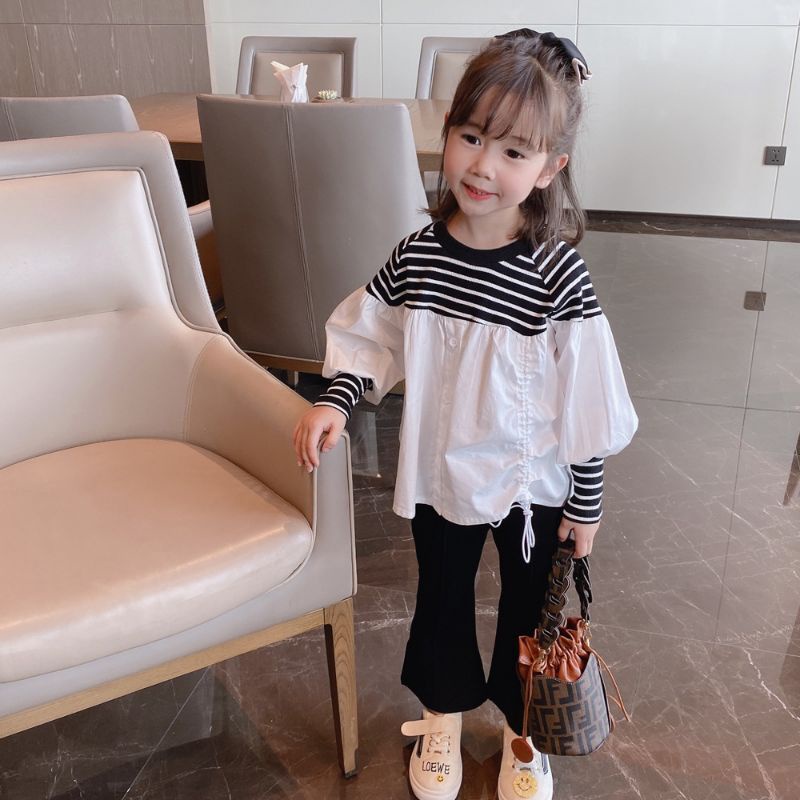 Jual Qkey-setelan baju anak perempuan import korean style usia 2-6tahun ...