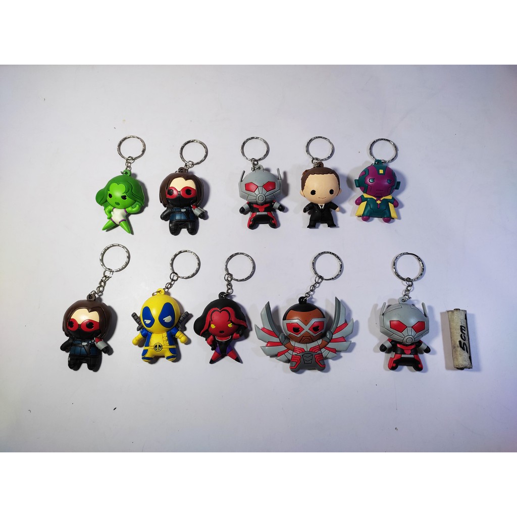 Jual Ant Man Deadpool Falcon Winter Soldier Keychain Gantungan Kunci ...