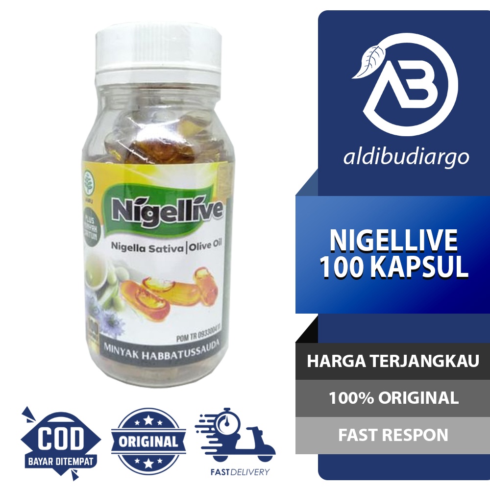 Jual NIGELLIVE NIGELIVE MINYAK HABBATUSAUDA HABBATUSSAUDA NIGELLA ...