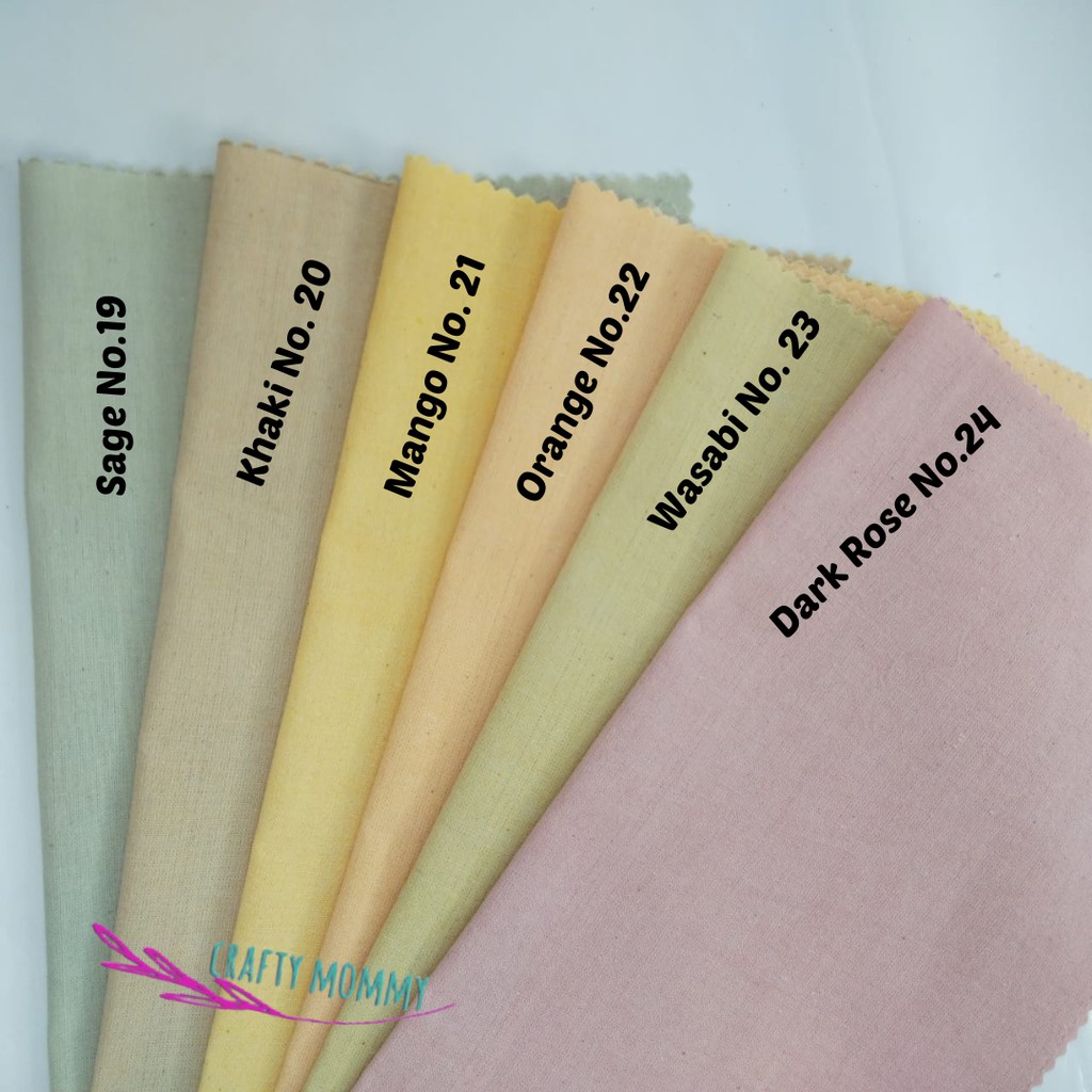 Jual blaco/blacu/belacu/kain blacu warna 30x30 cm dan 20x20 cm no 19-30 ...