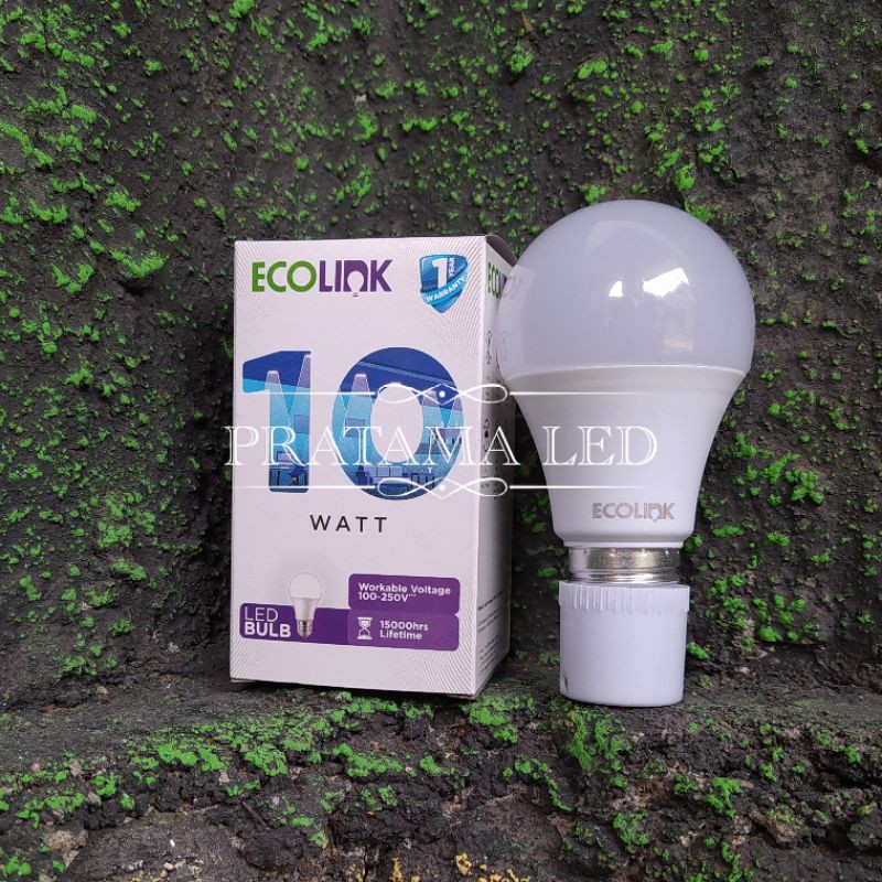 Jual EcoLink LED Bulb 10W E27 6500K By Philips Lampu LED 10 Watt | Shopee Indonesia