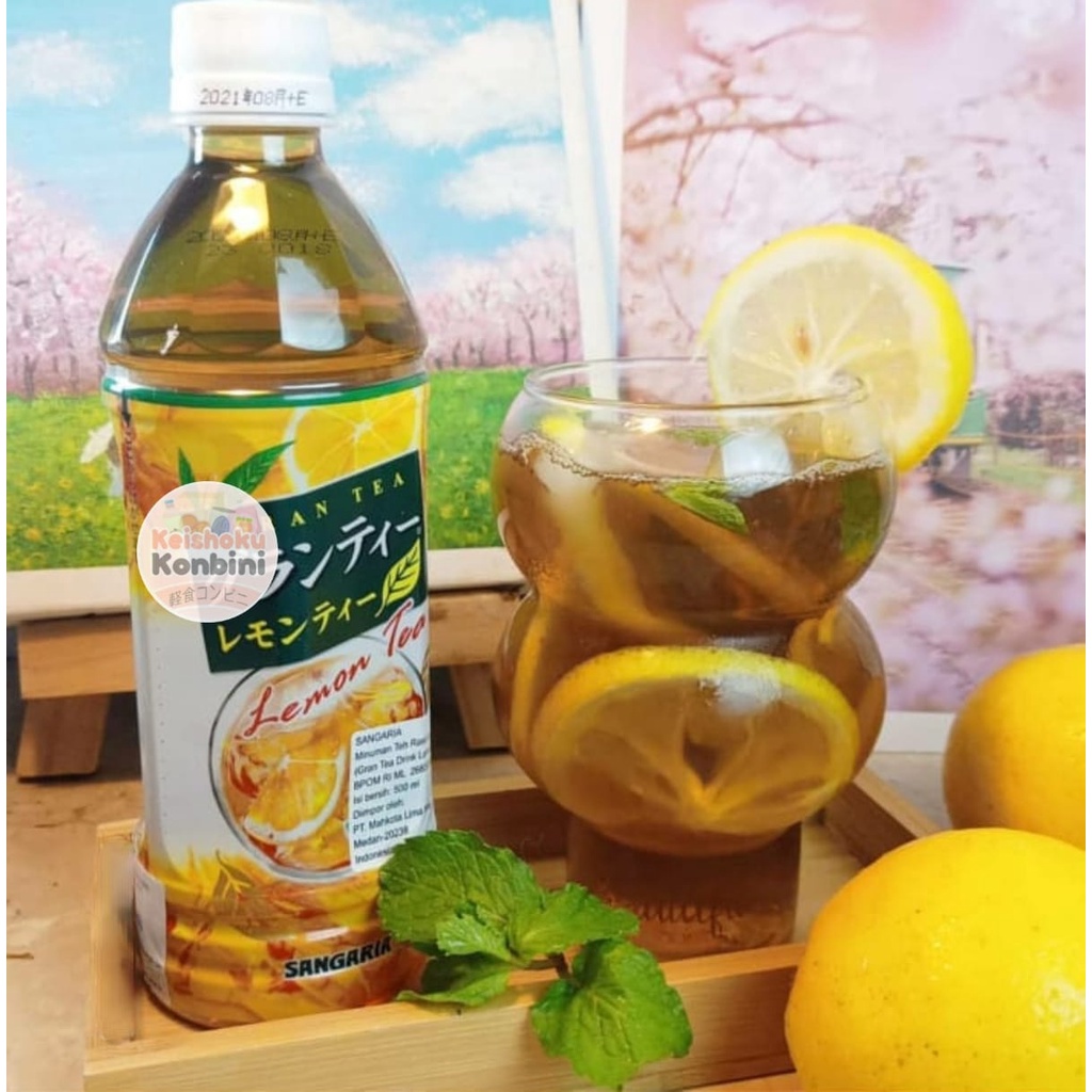Jual Sangaria Gran Tea Drink Lemon / lemon tea jepang / minuman jepang / teh jepang / lemon tea ...